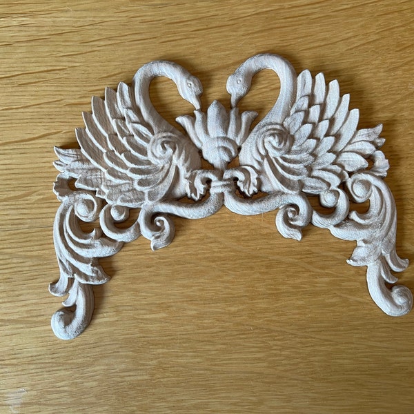 Victorian Scrollwork Wooden Panel for Antique-inspired Decor, 1pc ...