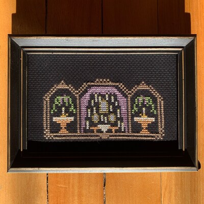 Beloved Family Pet Cross Stitch Pattern / Haunted House / - Etsy