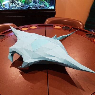 Basketball Wall 3D Papercraft DIY Paper Sculpture Paper Model Pattern ...