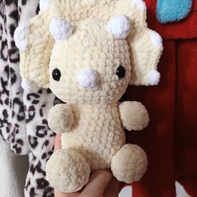 Topsy Triceratops - Etsy