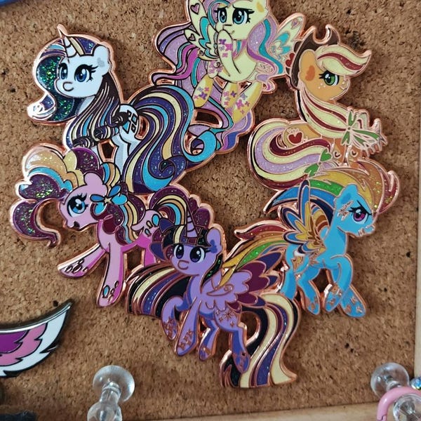 Horoscope X MLP Enamel Pins | Astrology X MLP Enamel Pins - Etsy