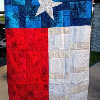 Pattern: Texas Flag Quilt - Etsy