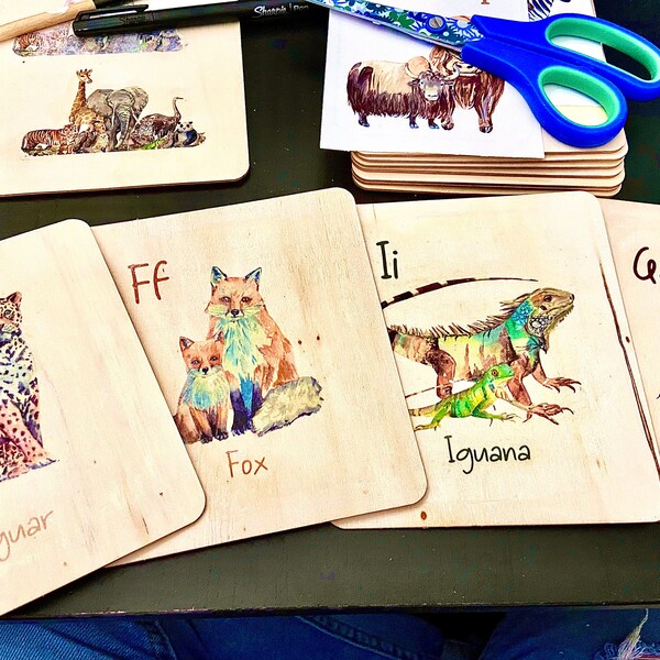 Ocean Animals in Maori & English Flashcards, Instant Digital Download ...