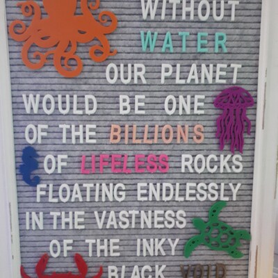 Sea Animals Icon Set Letterboard Animals Sea Animals Sea - Etsy