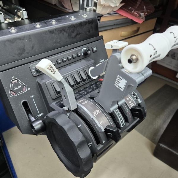 737 PRO V3 Full Electronic Thrust Lever Set, for Honeycomb Bravo ...