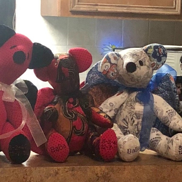 Memory Key Chain Made From Men's Ties - Etsy