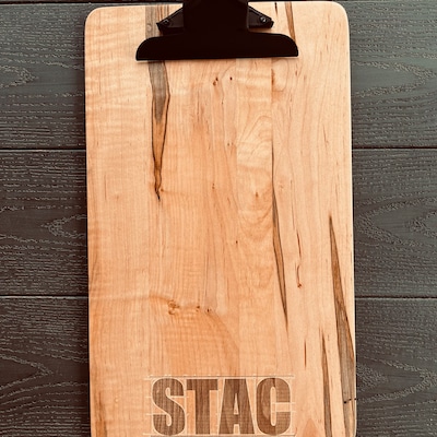 Standing Clipboard, Hardwood Display Easel, Information Clipboards 9.5 ...