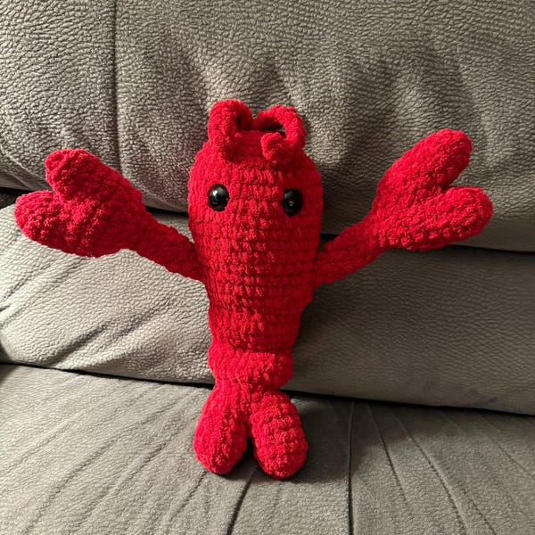 Mister Lovester the Lobster of Love - PDF Low-sew Amigurumi Crochet ... Mister Lovester the Lobster of Love - PDF Low-sew Amigurumi Crochet ...