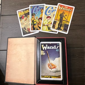 The Pulp Tarot Full Tarot Deck - Etsy