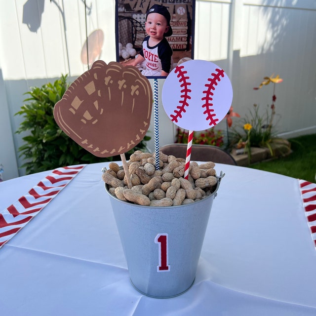 Baseball Themed Rehearsal Dinner Centerpiece Baseball Themed Baby