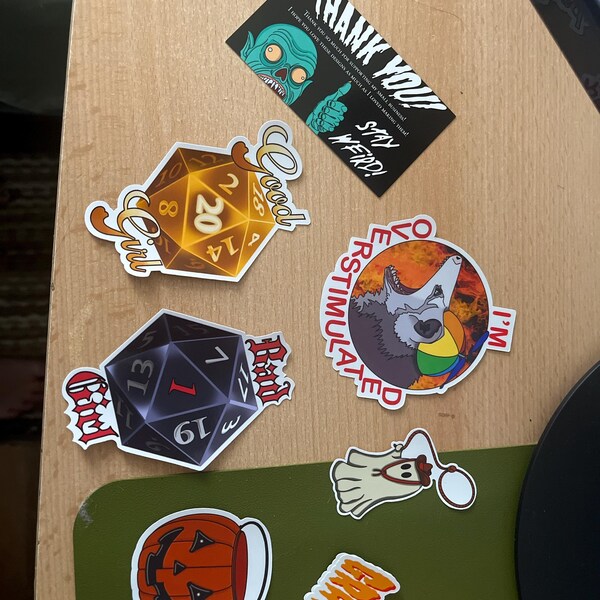 Grave Ghoul Logo Sticker | Ghoul Sticker | Funny Sticker | Spooky ...