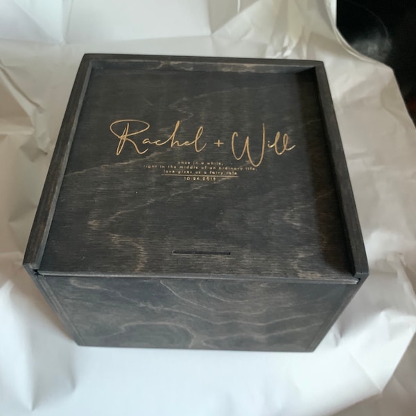 Heirloom Photo Box With 5 Sections for 5x7 Prints - Etsy