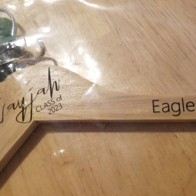 Personalized Graduation Hanger, Excellent for High School Graduates or ...