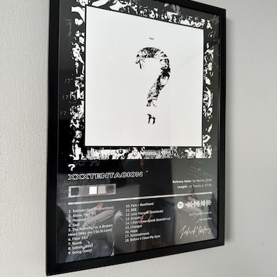 Xxxtentacion Album Posters 3 Pack Set Digital Album Art Poster Download ...
