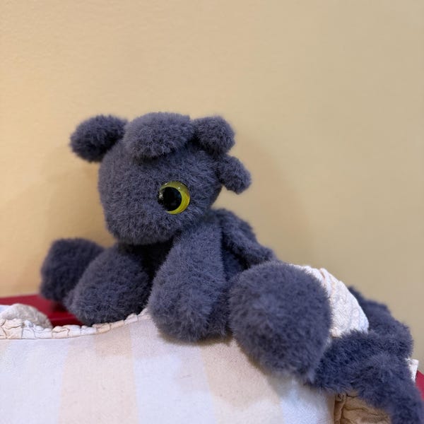 2 Pattern Bundle: Nova the Fury Dragon - Plushie and Snuggler Versions ...