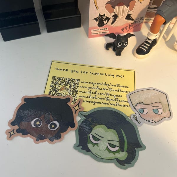 Ninja Headshot Stickers Smellostore - Etsy