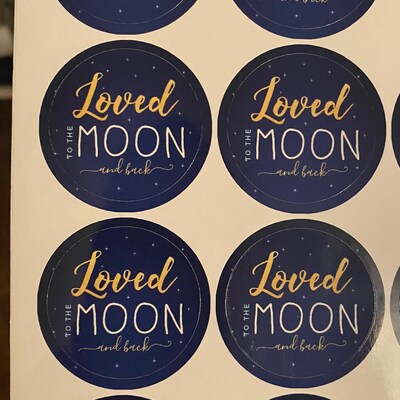 Matching Stickers, Favor Stickers, Thank You Stickers - Etsy