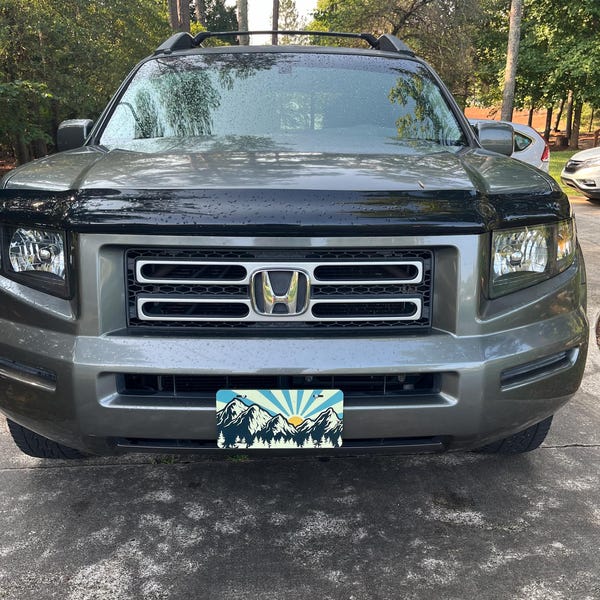 Magic Mushroom Trippy Hippie License Plate. Cottagecore, Bright ...