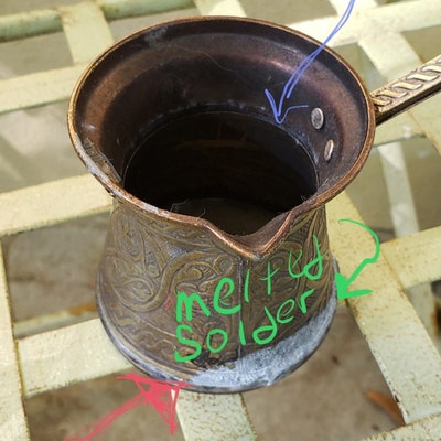 Turkish Coffee Pot for Induction Stove, Moka Pot, Espresso Maker ...