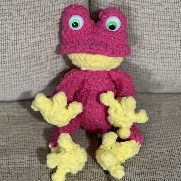Lily the Frog Pattern and Poppy the Frog Combo Pack-intermediate Level ...