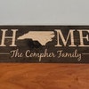 North Carolina Sign, Home Sweet Home, North Carolina Decor, North ...