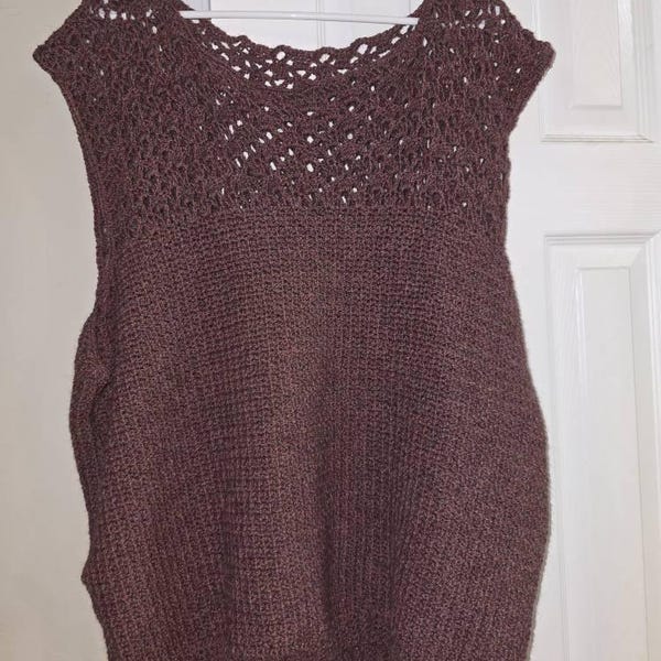 Summer Crochet Top Pattern, Chantilly Crochet Summer Top, Crochet Lace ...