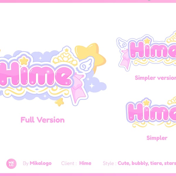 Vtuber, Vtuber Logo, Custom Vtuber Logo Commission , Custom Logo ...