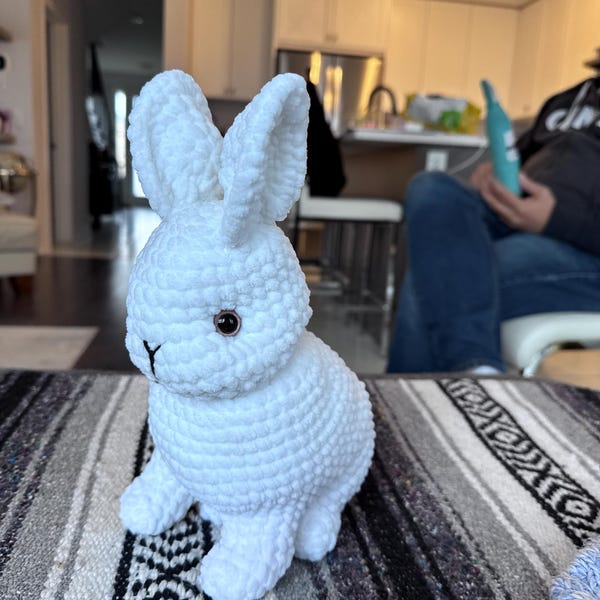 Crochet Pattern Realistic Mini Bunny Rabbit Amigurumi English PDF ...