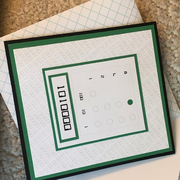 Thank You - Math Themed Thank You Card - Geek Thank You Card - Maths ...