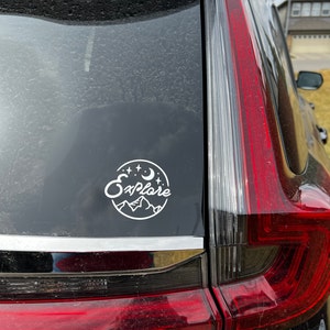 DECAL long Way Home Vinyl Decal Nature Decal Adventure - Etsy