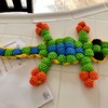 Crochet Bead Lizard, 90s Bead Lizard, Custom Bead Lizard, Bead Lizard ...