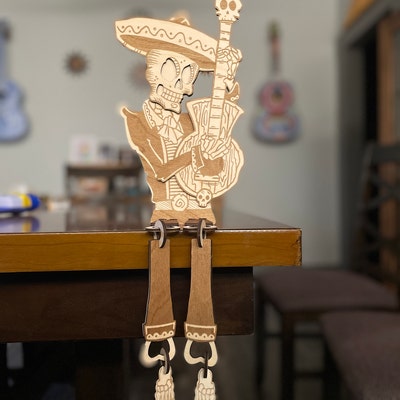 Hillbilly Skeleton Band Figurines: Ideal Gift for Music Lovers - Etsy