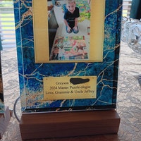 Personalized Trophy Award, Customizable Award Plaque, Custom Award ...