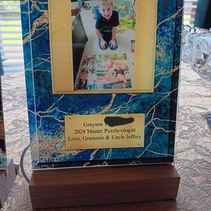 Personalized Trophy Award, Customizable Award Plaque, Custom Award ...