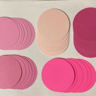 30 Basic Shapes Cut Outs Paper Shapes Die Cuts Decorative Shapes Die ...