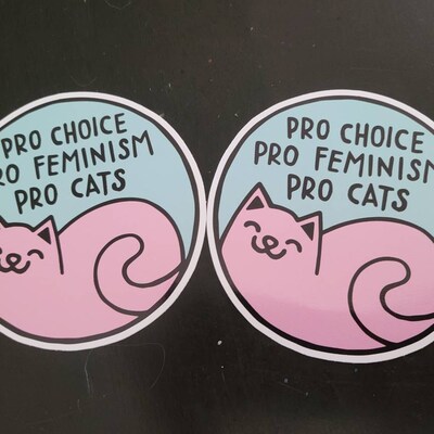 Pro Cats Sticker // Vinyl Sticker, Cute Stationery, Planner Stickers ...