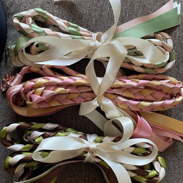 CUSTOM Handfasting Wedding Cord - Choose Your Colours, With or Without ...