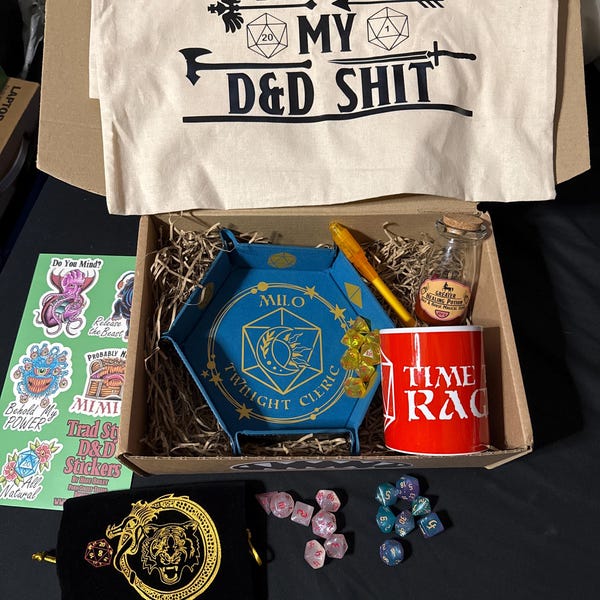 Dnd Mystery Mimic Box - Dungeons and Dragons - Gift for Players and Dm ...