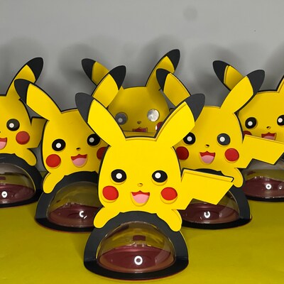 Pokémon Pikachu Candy Dome Digital File SVG PDF DXF for Silhouette ...