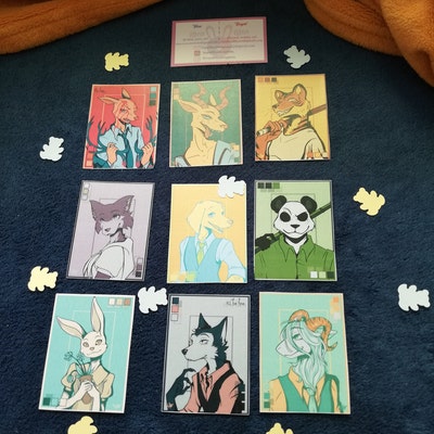Beastars Stickers bundle by Royroy - Etsy