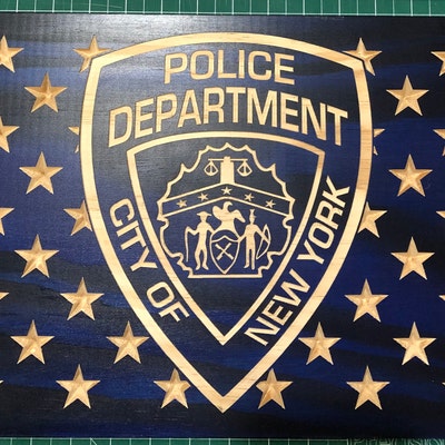 NYPD SVG Vector Cut File New York Police Department - Etsy