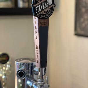 Custom Beer Tap Handle-banner Edition Personalized Kegerator - Etsy