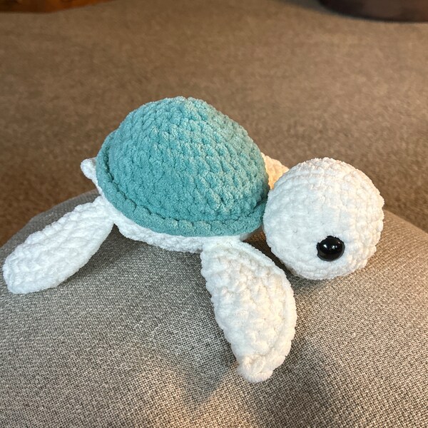 Fred the Sea Turtle Crochet Pattern PDF Download Includes Follow Along ...