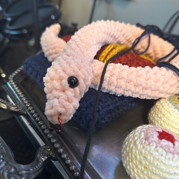 NO SEW Snake Crochet Amigurumi Pattern, Serpent, Rattle Snake, Adder ...