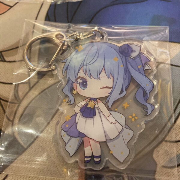 Hololive Vtuber Doujin Double Sided Acrylic Keychain Charm Wedding Version.1 - Etsy