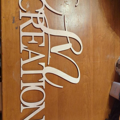 3D Name Cutout Laser Cut Name Custom Name Sign Baby Name Sign Wood ...