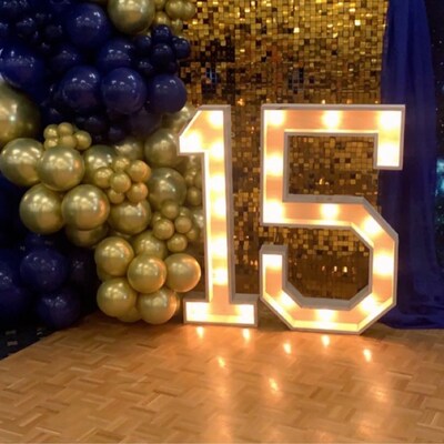 4ft Marquee Number 1 Build Plans for Wood/ply/mdf/plastic Includes ...