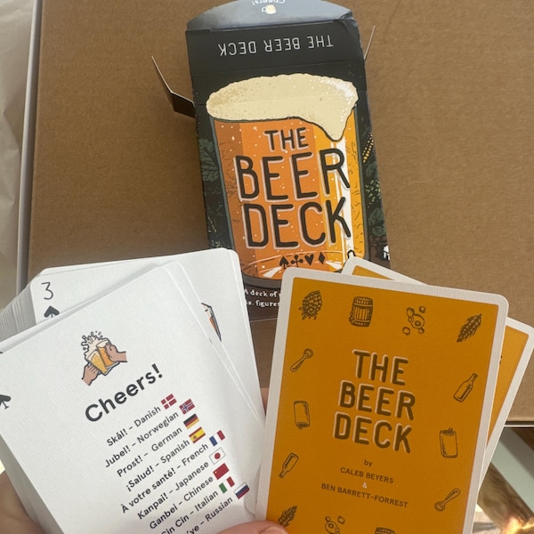 The Beer Deck: Playing Cards Full of Facts About Beer - Etsy