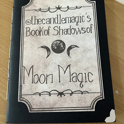 Moon Magic Book of Shadows - Etsy