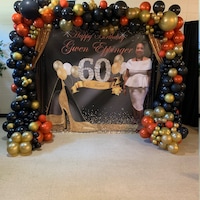 Custom Photo Backdrop, Retirement Step Repeat, 50th Birthday Backdrop ...